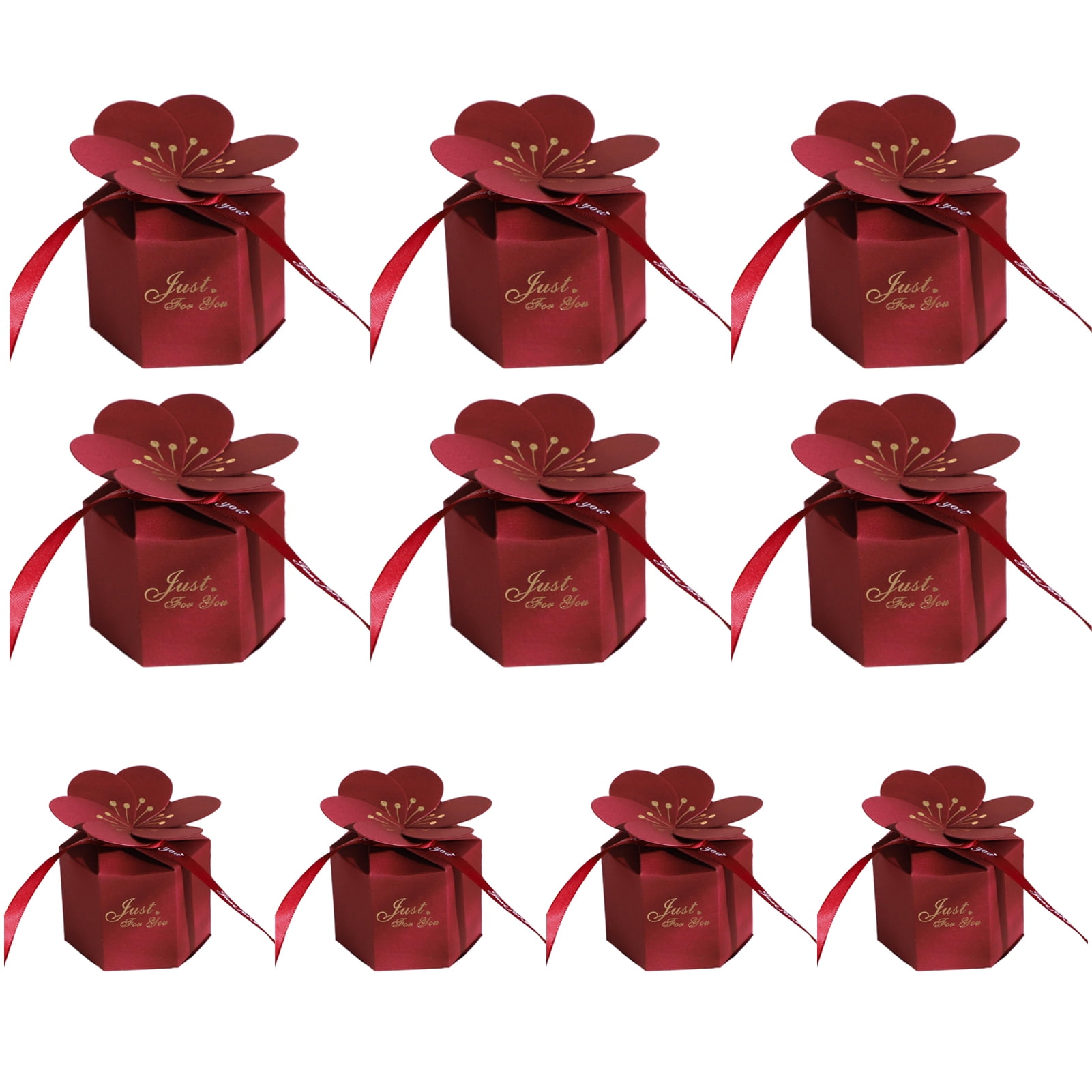 Wharick Candy Box Exquisite Pattern Vibrant Color Hexagonal 3D Visual ...