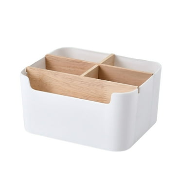 3-Slot Wooden Remote Control Holder, Remote Caddy Holder Media ...