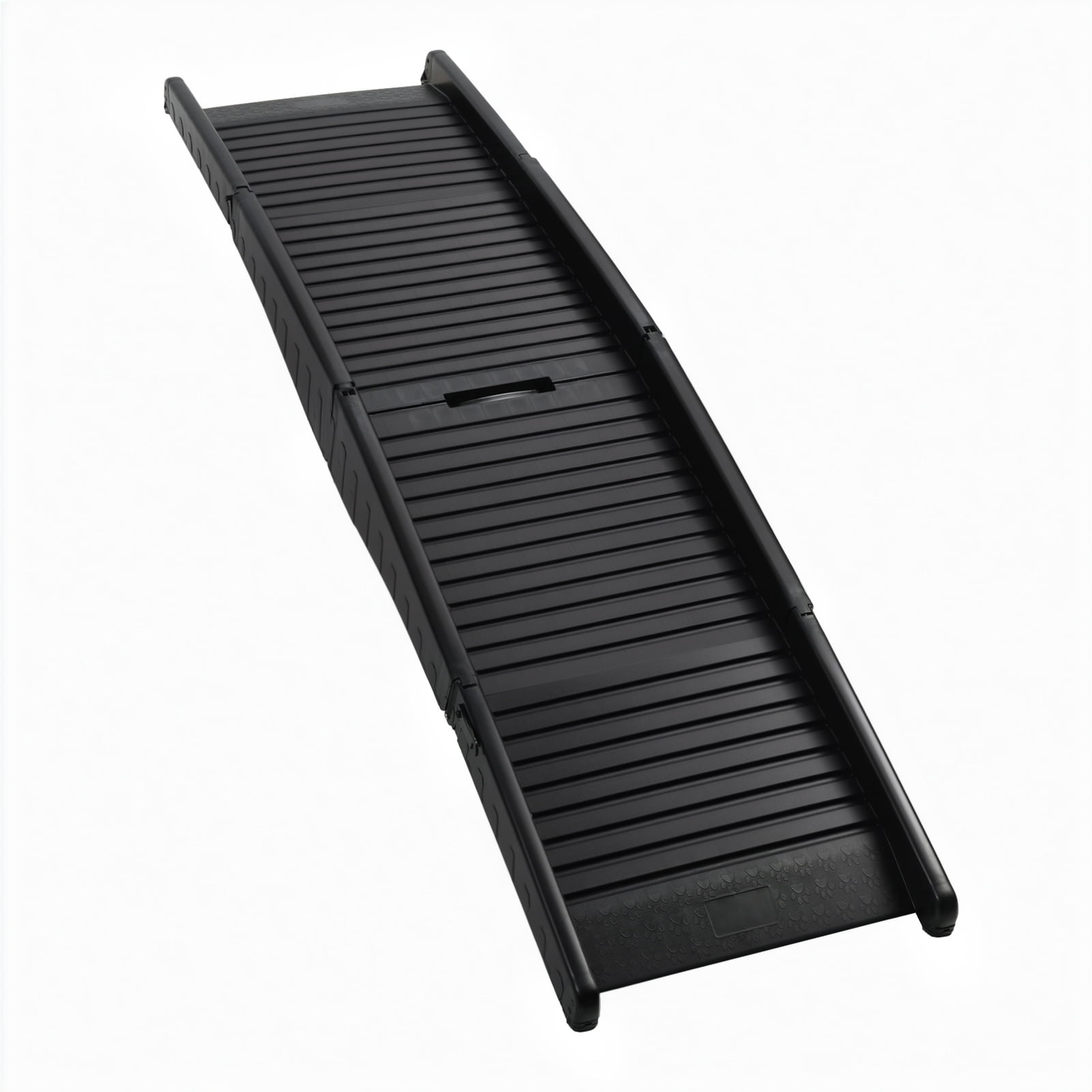 Wharick Dog Ramp for Car, Folding Portable Pet Stair Ramp Extra Wide ...