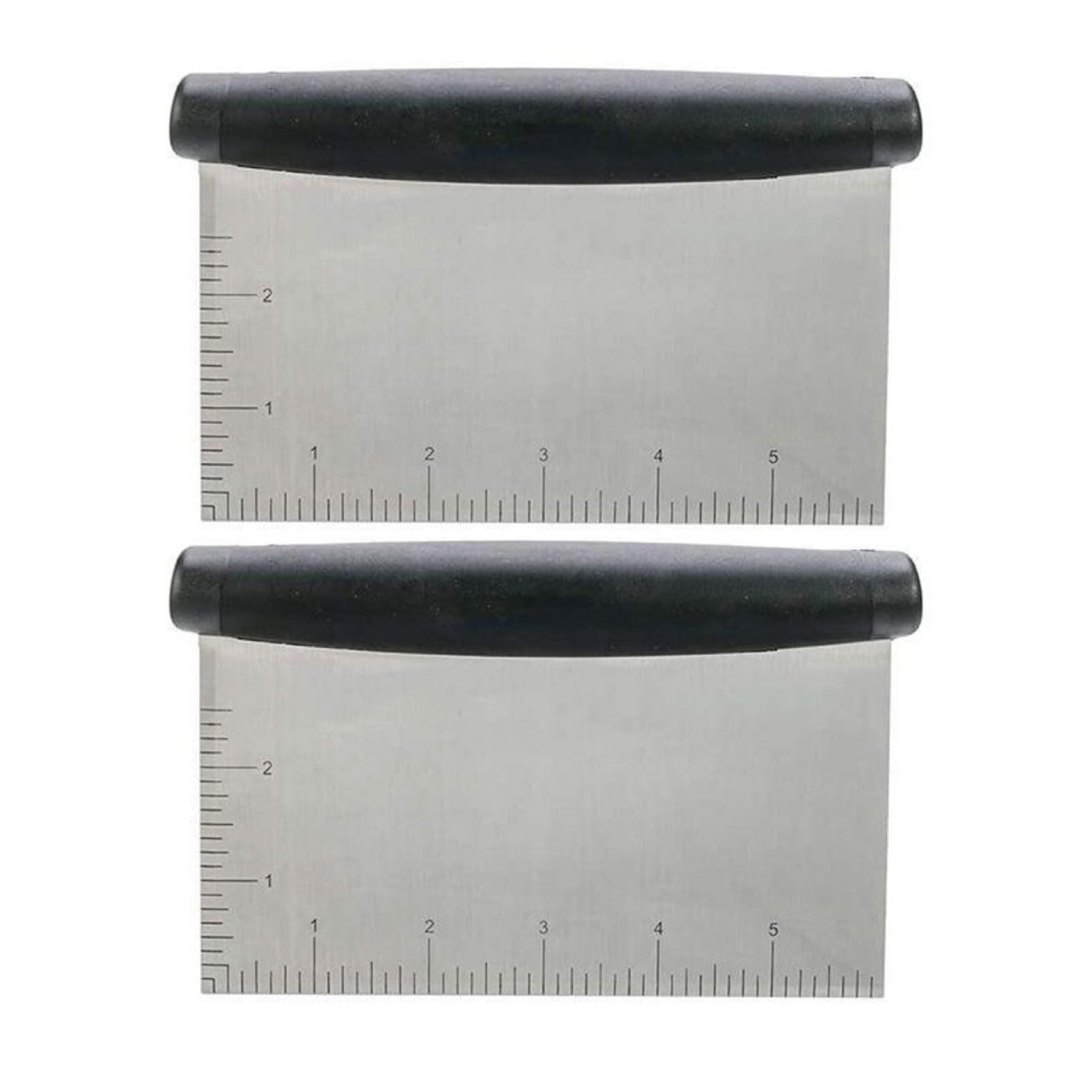 Wharick Dough Pastry Bench Cutter Scraper, Stainless Steel Kitchen Food ...