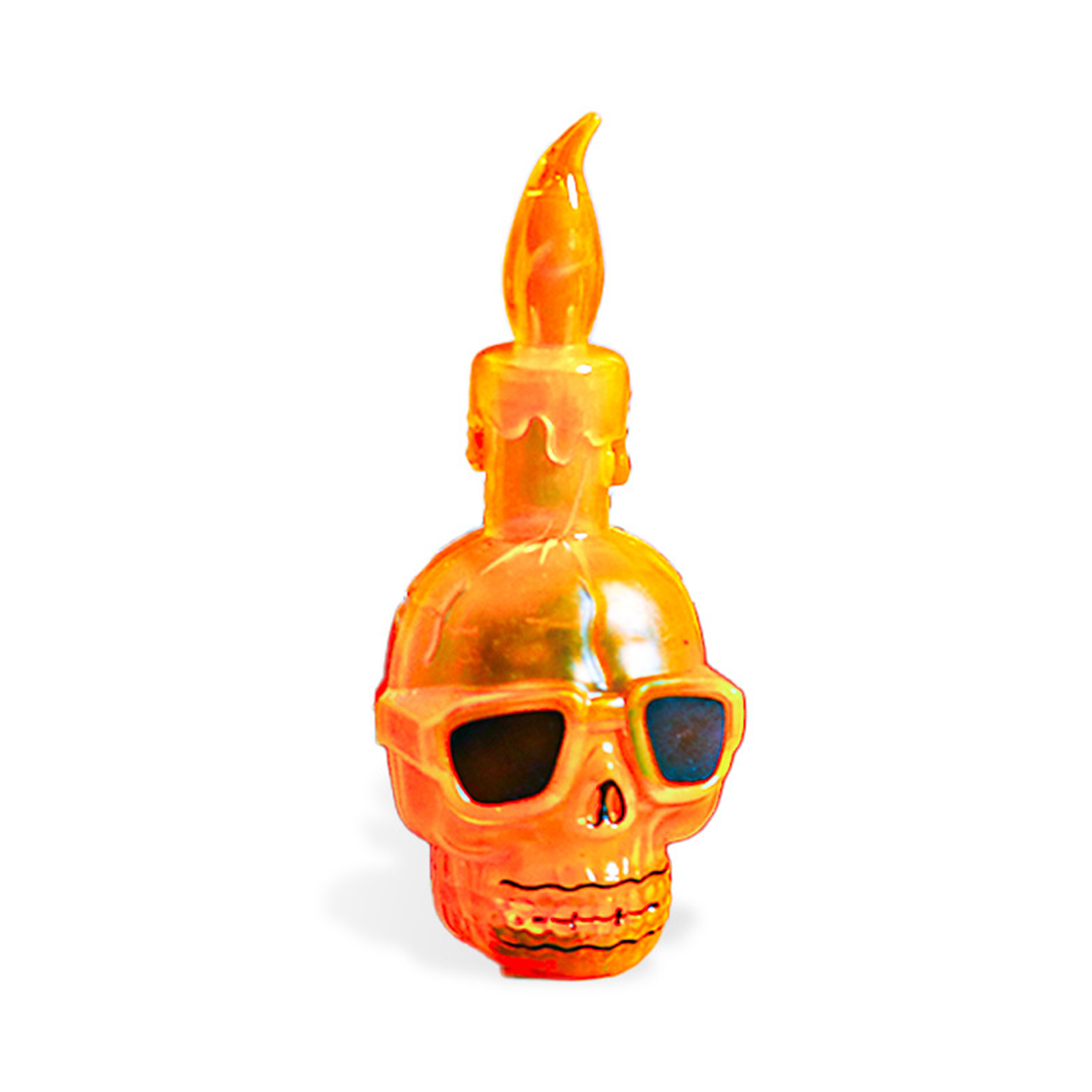 Wharick Halloween Candle Lights, Halloween Skull Lamp Realistic ...