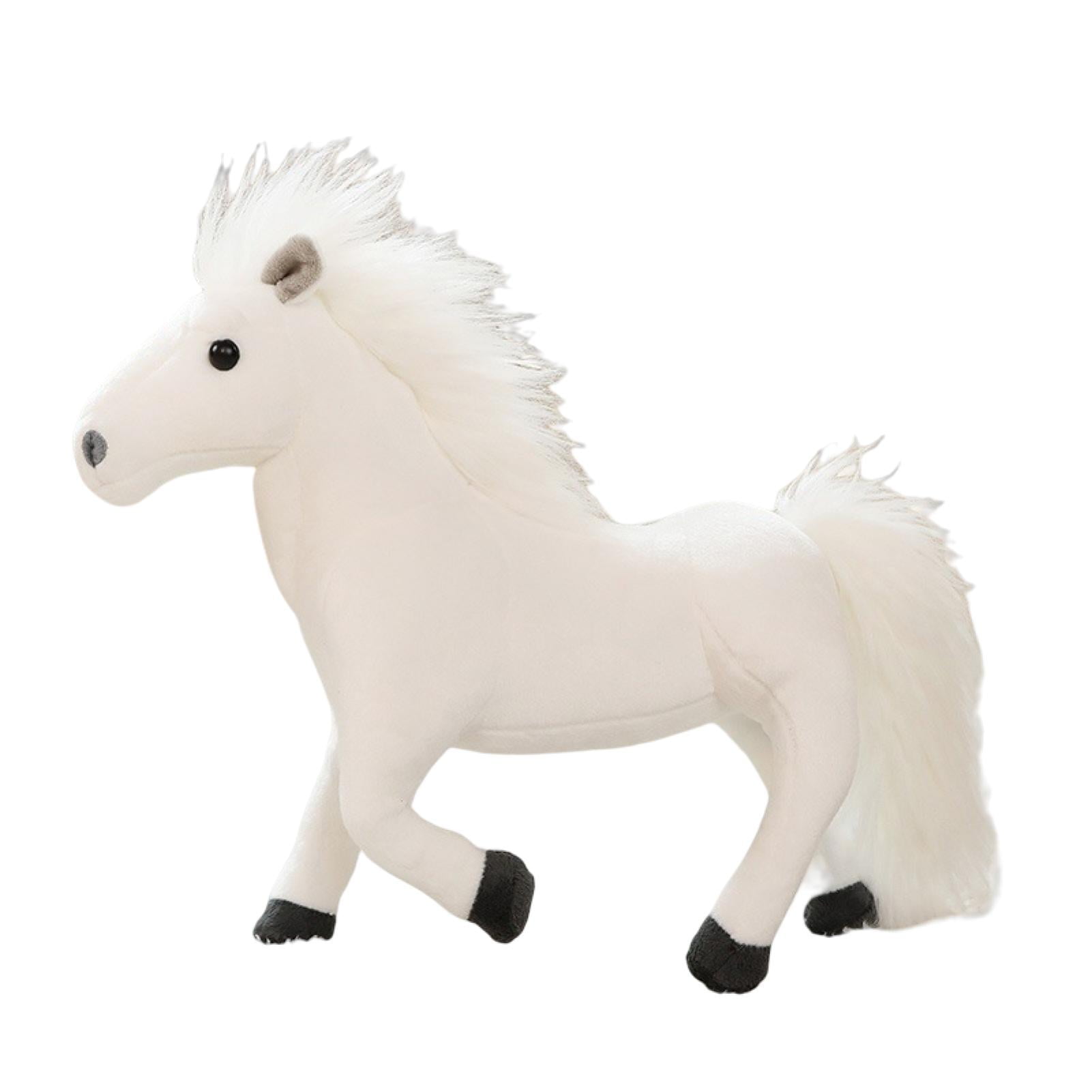 Wharick Horse Plush Toy 4 Styles Lovely Animal Doll Indoor Decoration ...