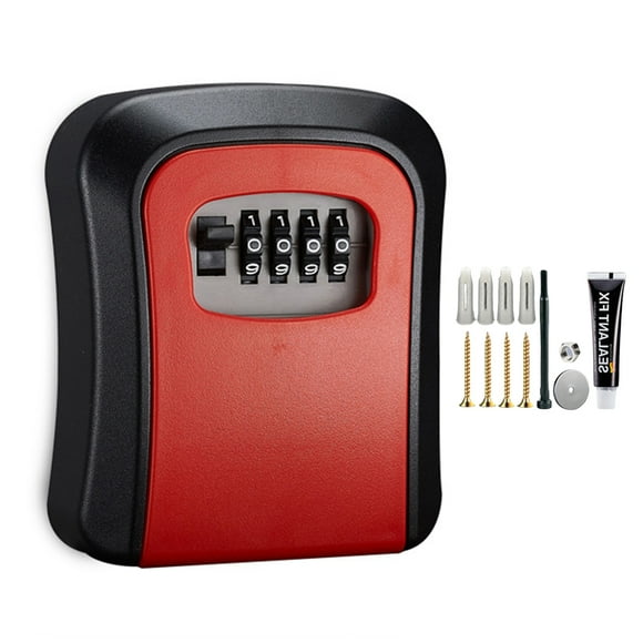 combination lock storage boxes