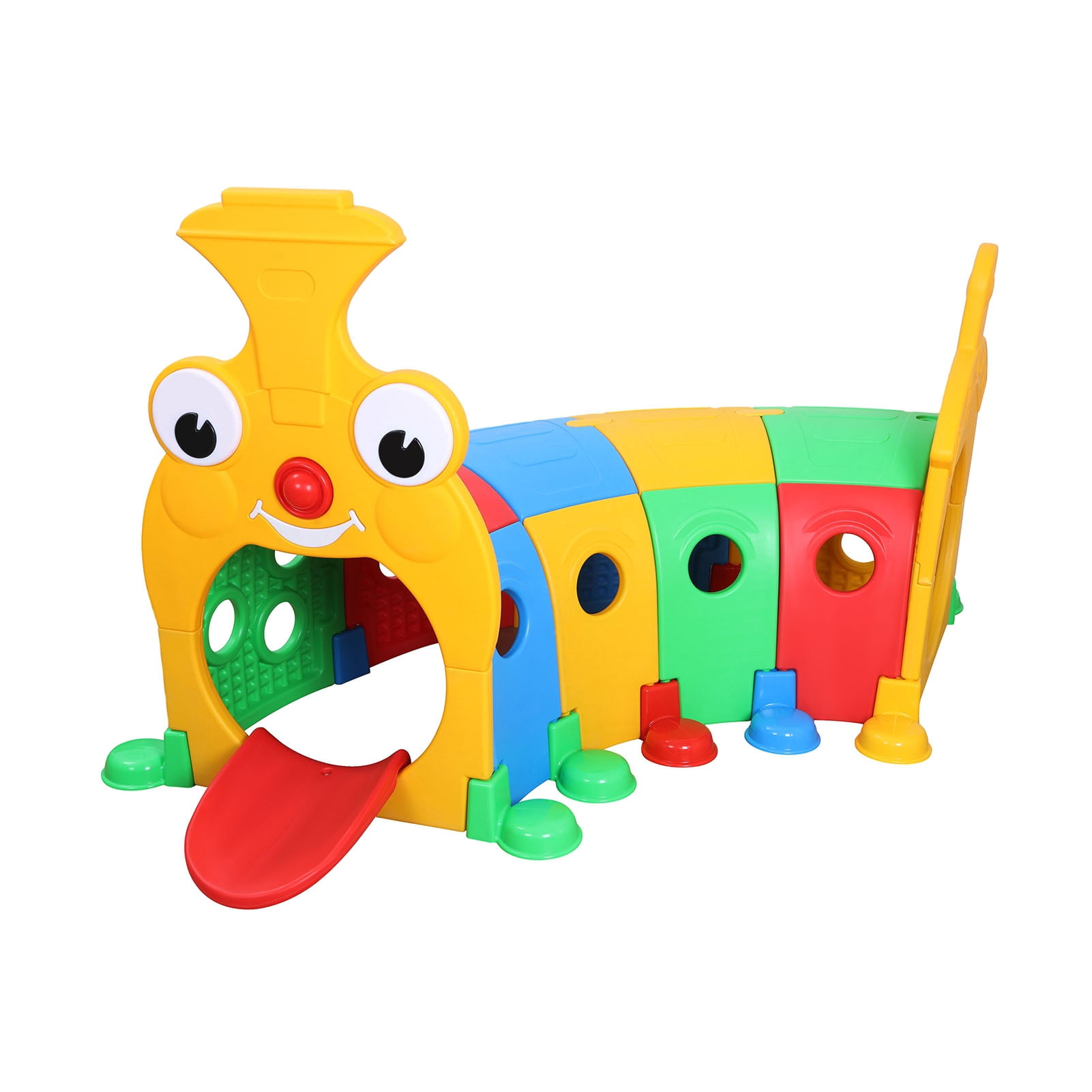 Wharick Kids Play Tunnel Toys Baby Tunnel Climb and Crawl Outdoor ...