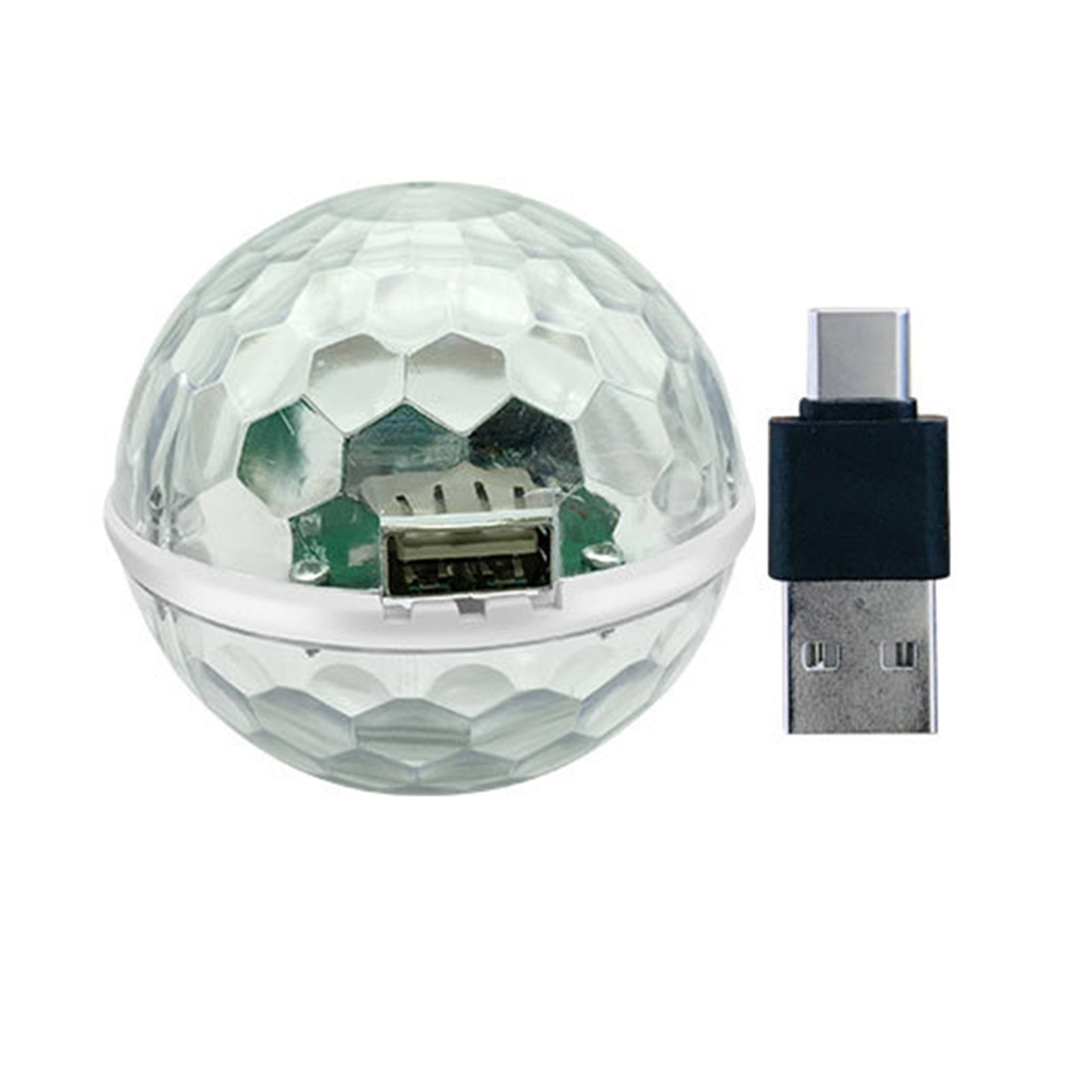 Wharick LED Mini Disco Lights, Magic-Ball Lights Portable Plug-Play ...