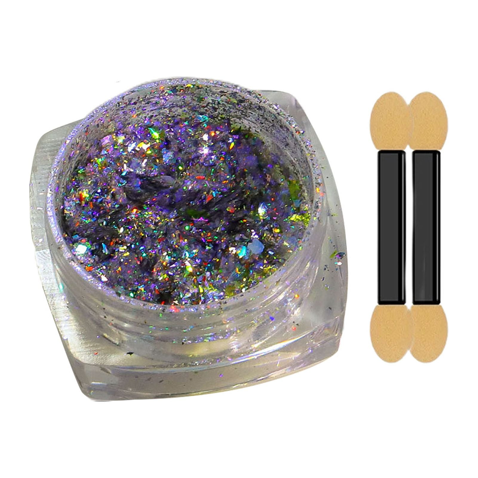Wharick Nail Art Sequins Multipurpose Manicure Holographic Nail Art ...