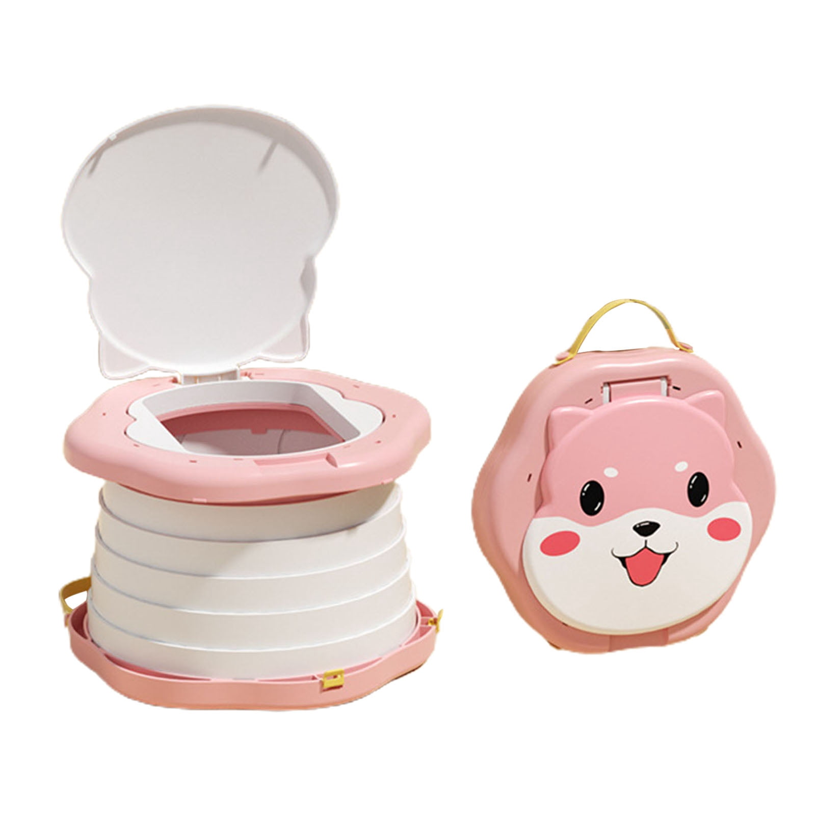Wharick Portable Foldable Potty Seat for Toddler Training Toilet Seat ...