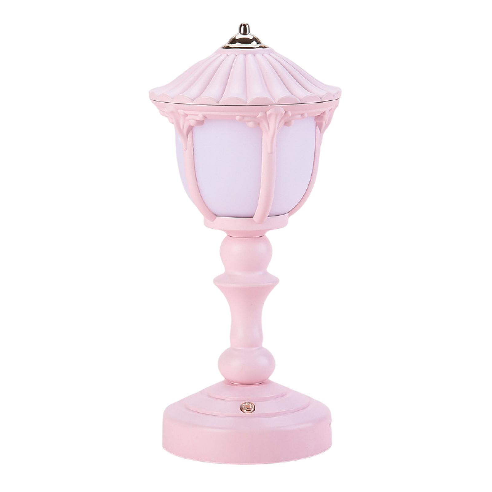 Wharick Retro Night Light for Bedroom, 3 Modes Table Lamp Bedside LED ...