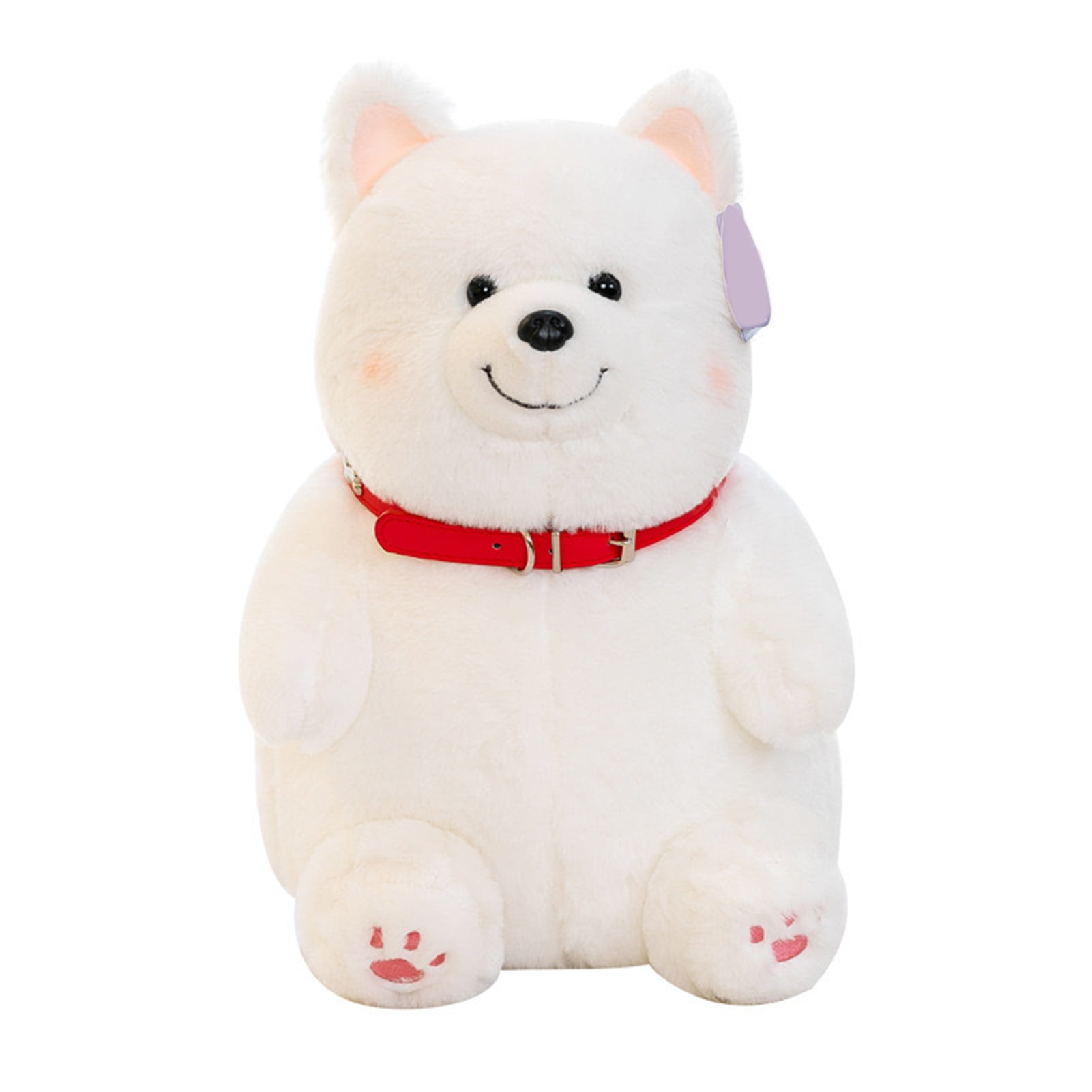 Wharick White Dog Plush Toy, 9/13/17 inch Puppy Animal Stuffed Doll for ...