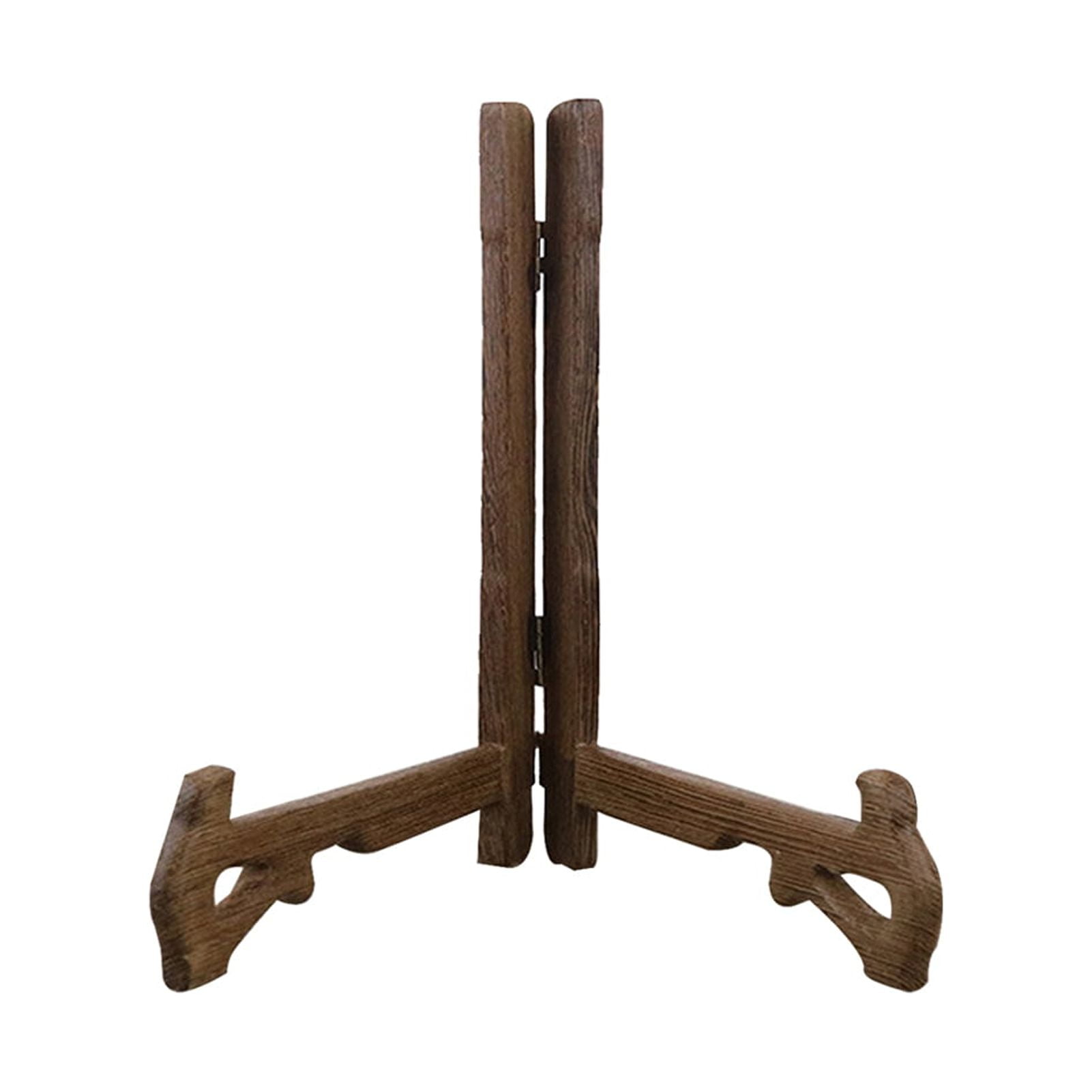 Wharick Wooden Plate Display Rack Picture Frame Holder Easels Dish Rack ...