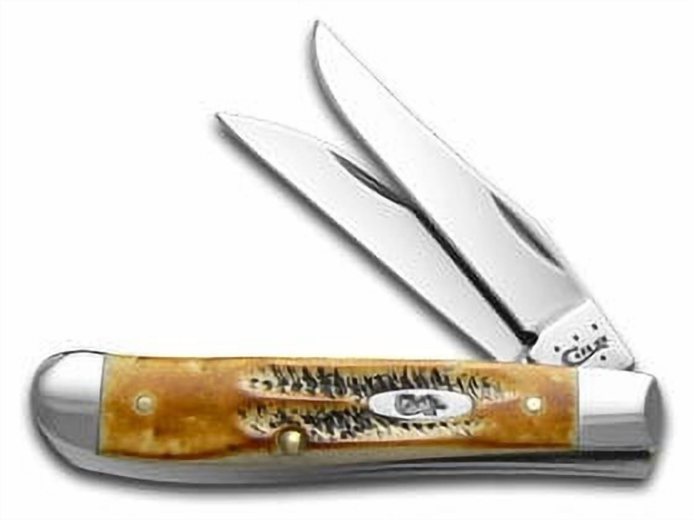 Case 6.5 BoneStag Mini Trapper Pocket Knife - Model 65305 - Walmart.com
