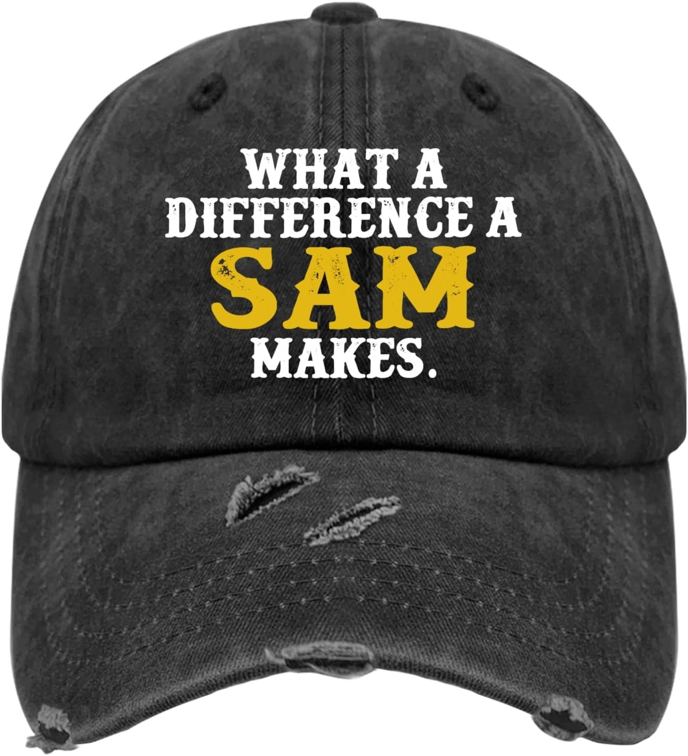 What A Differences A SAM Makes Hats for Men Baseball Caps Stylish ...