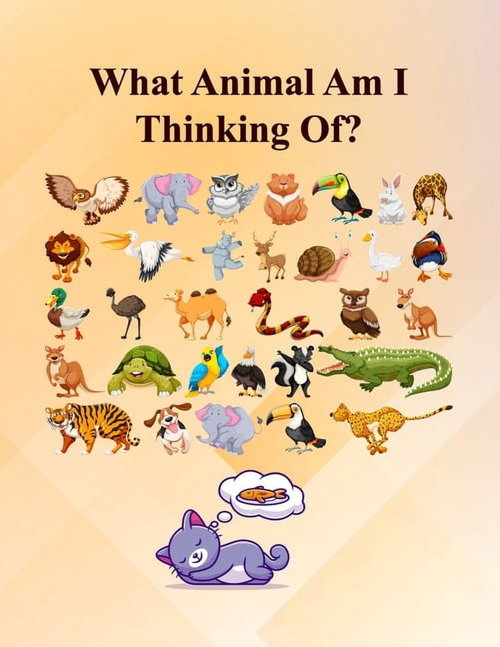 What Animal Am I Thinking Of?: Fun Guessing Activity Game For 2 To 6 ...