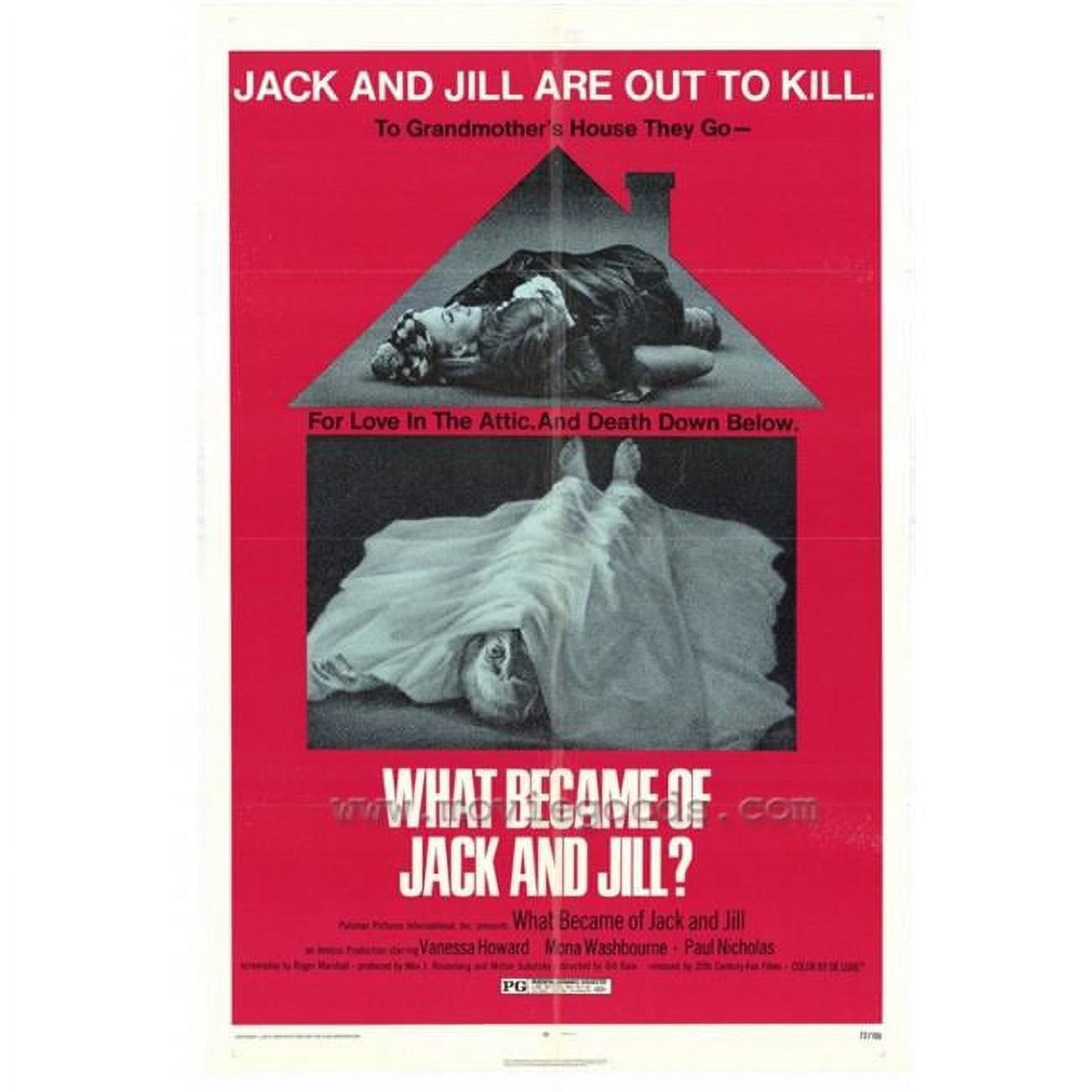 What Became of Jack & Jill Movie Poster - 27 x 40 in. - Walmart.com