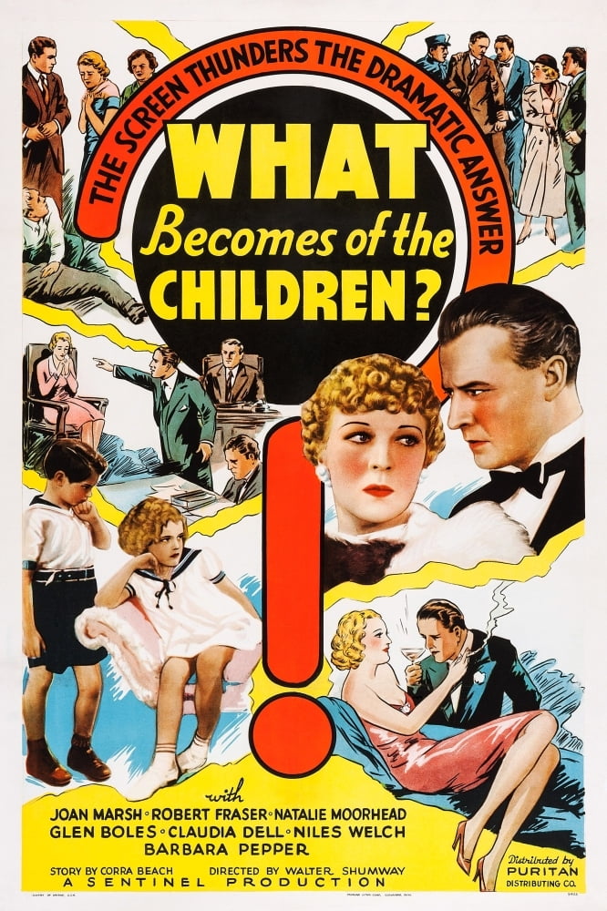 What Becomes Of The Children? U Movie Poster Masterprint - Walmart.com