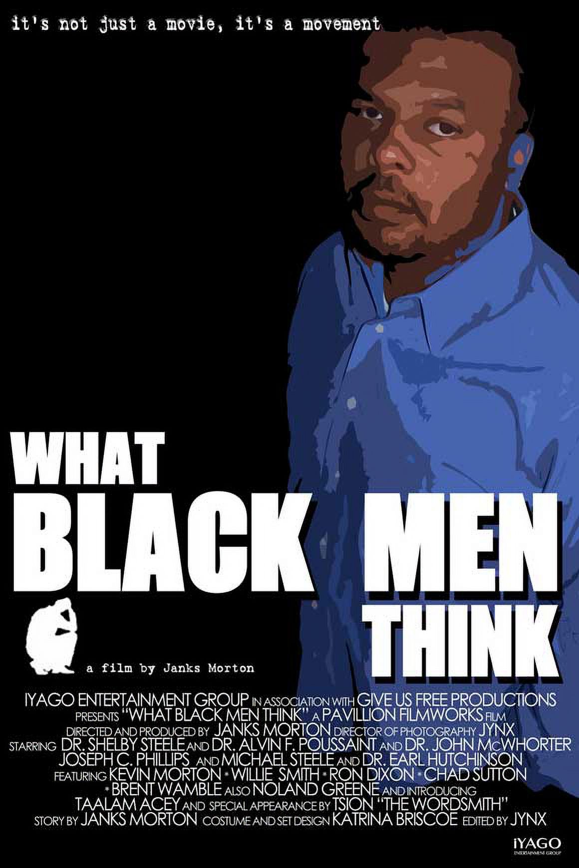What Black Men Think - movie POSTER (Style A) (11" x 17") (2007 ...