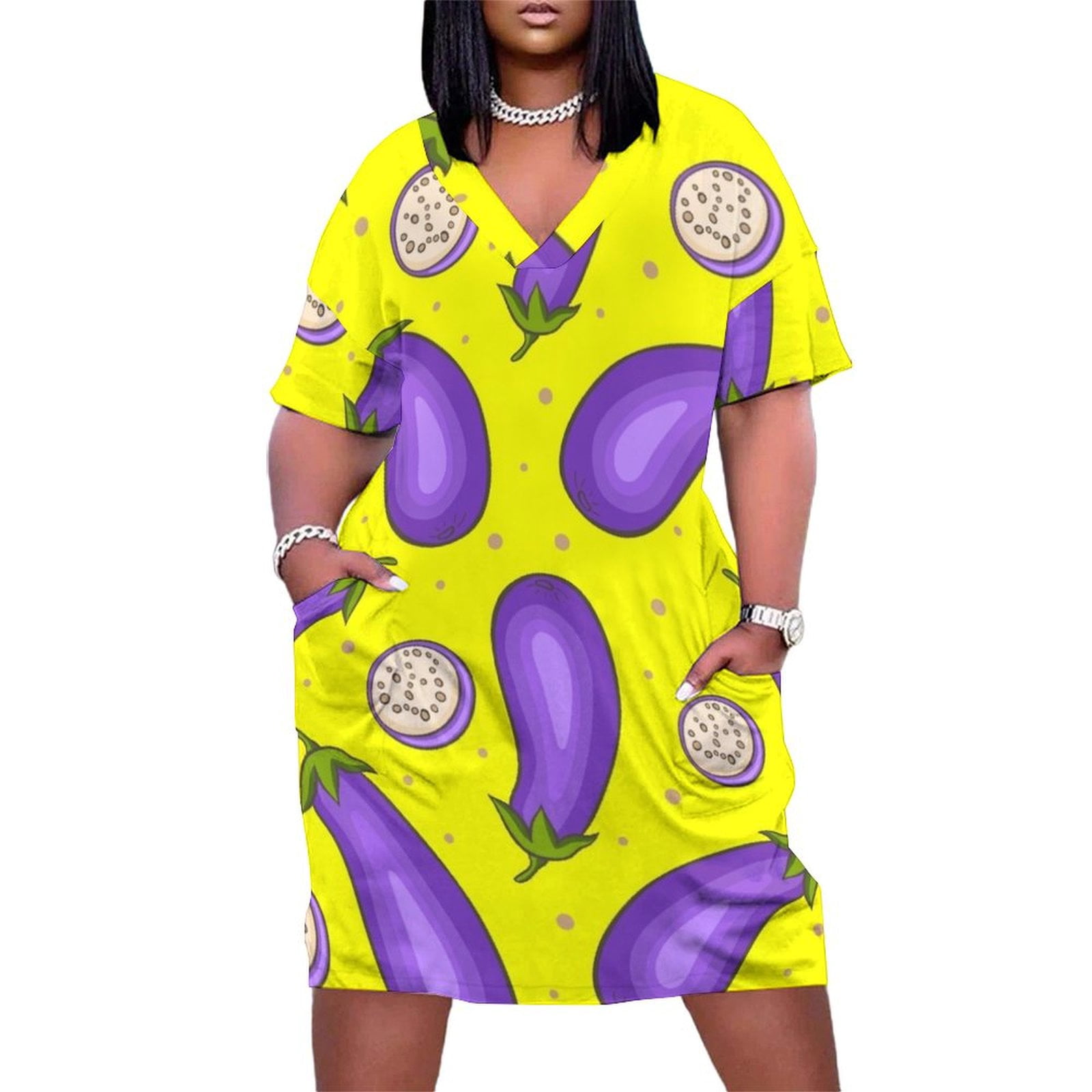 What Did You Eggspect? Loose Pocket Dress beach outfits for women ...