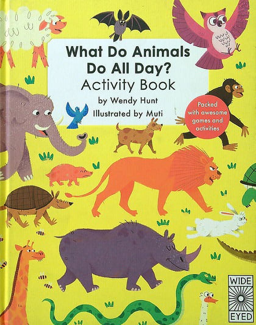 What Do Animals Do All Day? Activity Book - Walmart.com