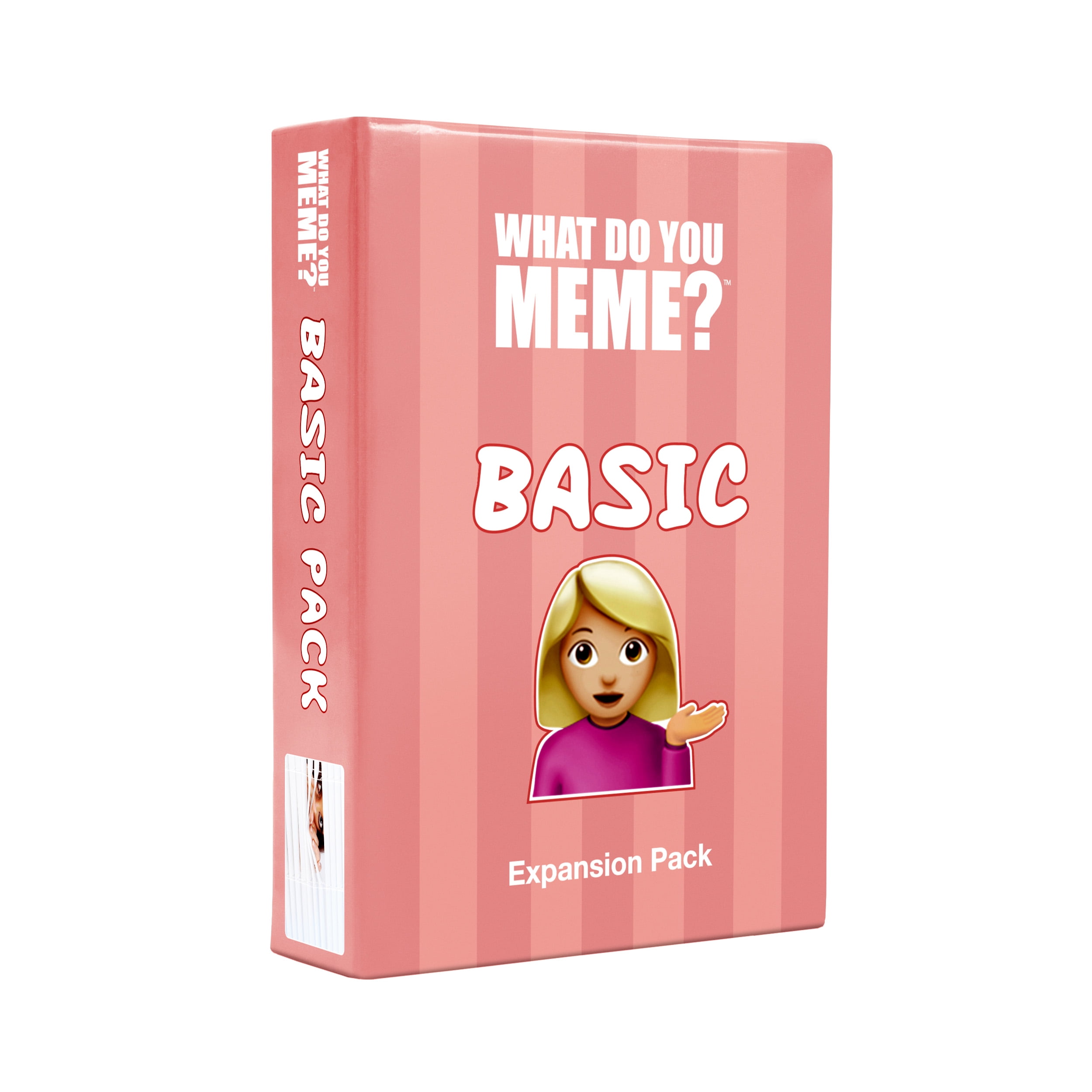 What Do You Meme? Basic Expansion Pack - add to What Do You Meme? Core Adult Party Game ...
