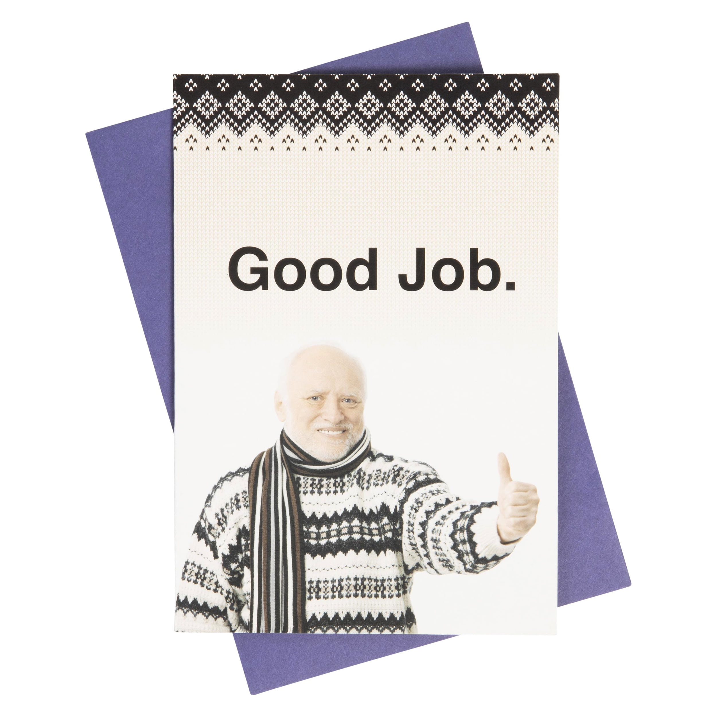 What Do You Meme?® Greeting Card - Congratulations Card (Harold Thumbs ...