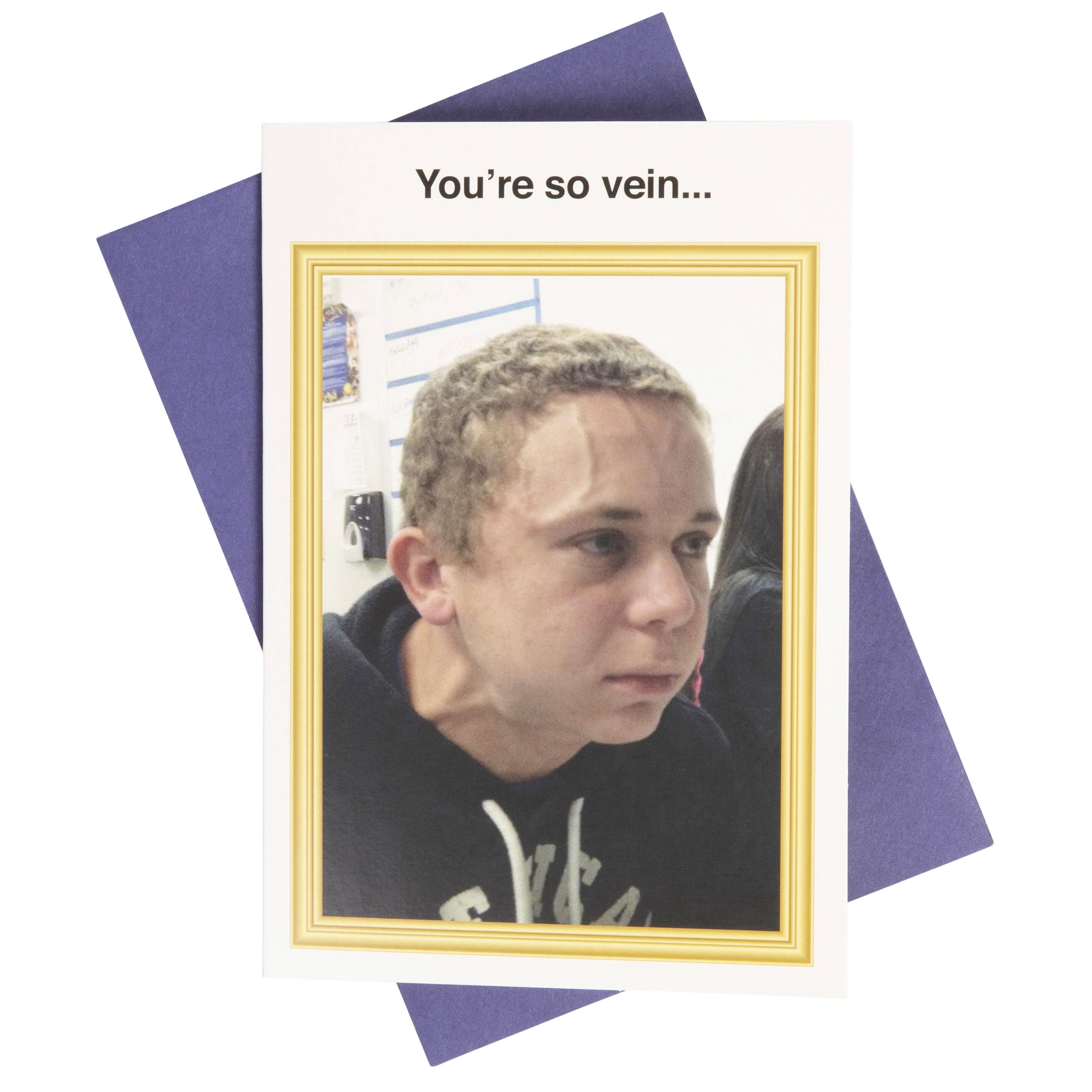 What Do You Meme?® Greeting Cards - Just Because Card (You're so Vein) - Walmart.com