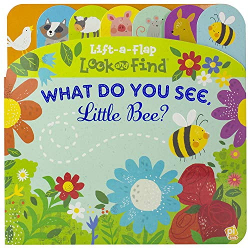 Pre-Owned What Do You See Little Bee - Lift-a-Flap Look and Find - PI ...