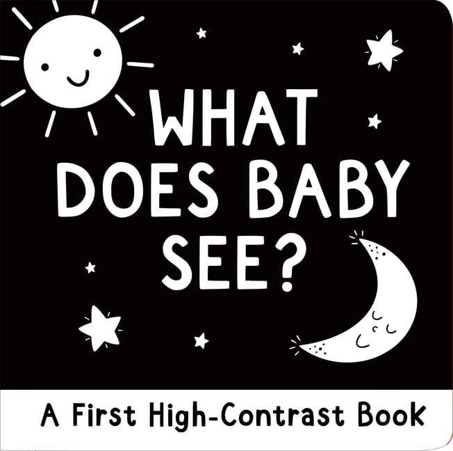 What Does Baby See?: A First High-Contrast Board Book (Board Book ...