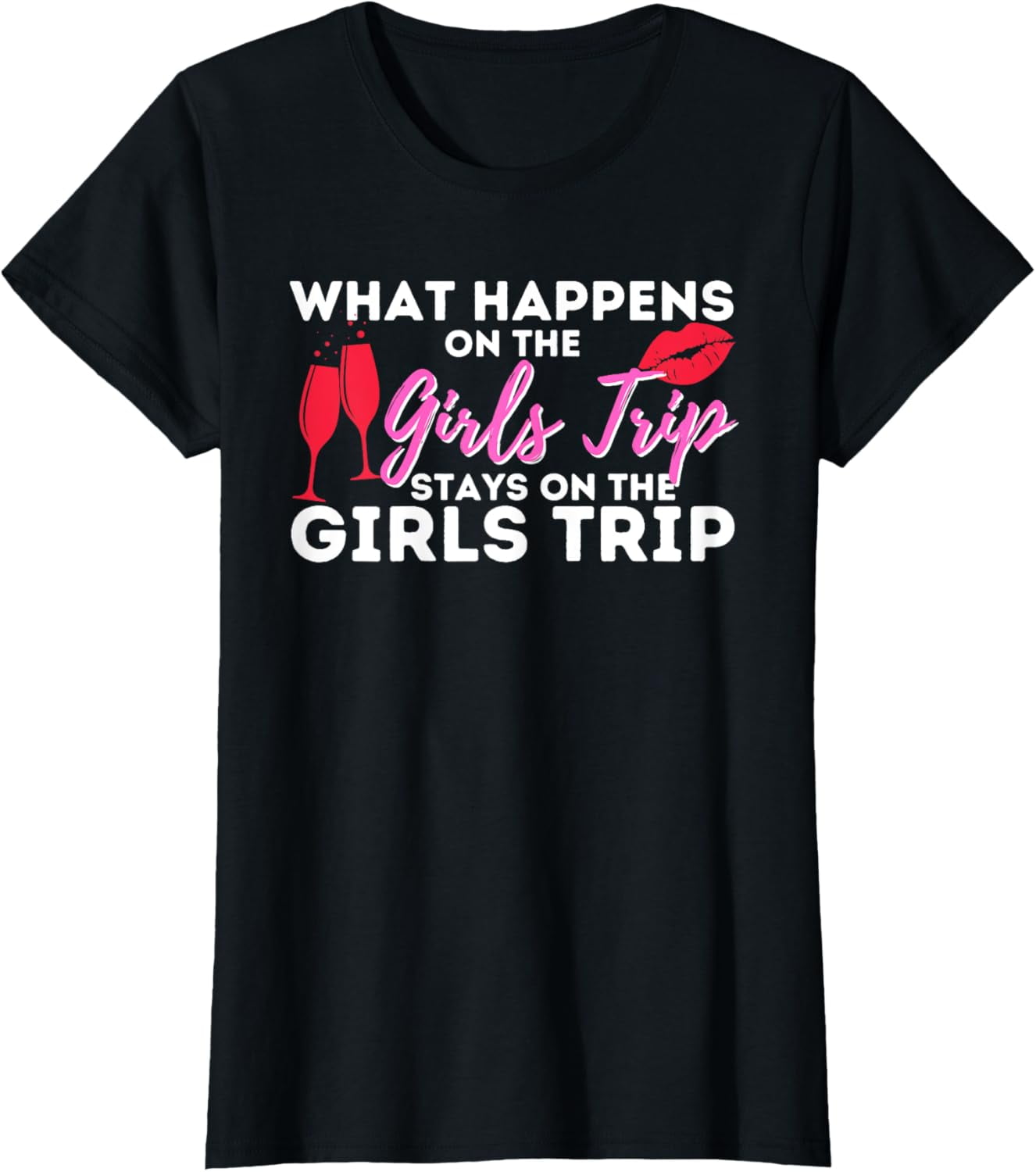 What Happens On The Girls Trip Weekend Bachelorette Getaway T-Shirt ...