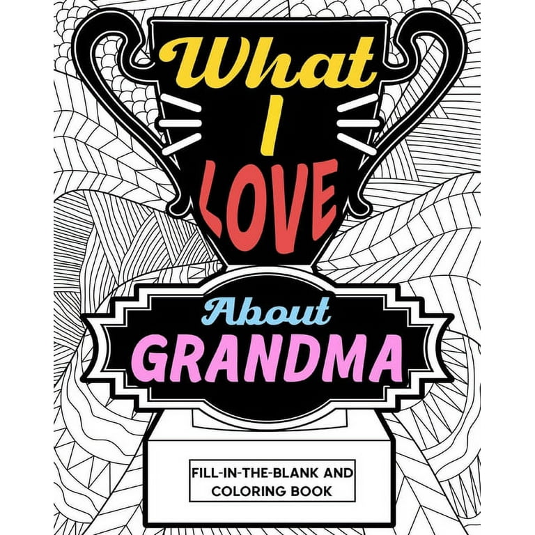 grandmother coloring book
