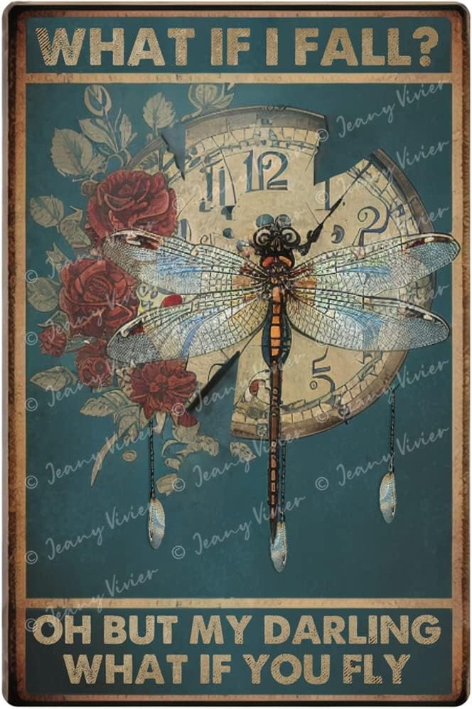 What If I Fall? Oh But My Darling What If You Fly Dragonfly Tin ...