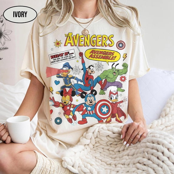 What If Mick3y & Friends Shirt, Comic Book Superhero Tee, Trip shirt ...