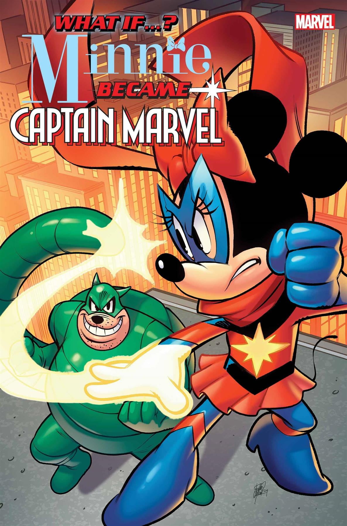 What If Minnie Became Captain Marvel #1 Casagrande Var Marvel Prh Comic ...