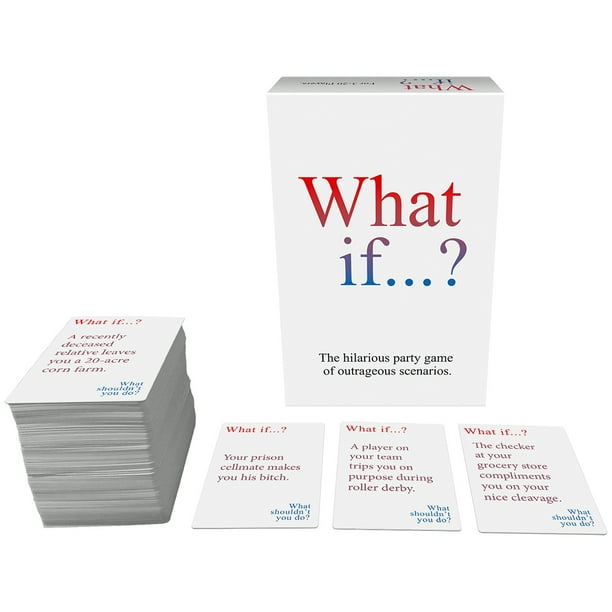 What If...? The Hilarious Party Game Of Outrageous Scenarios. - Walmart ...