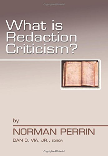 Pre-Owned What Is Redaction Criticism? (Paperback) by Norman Perrin - Walmart.com