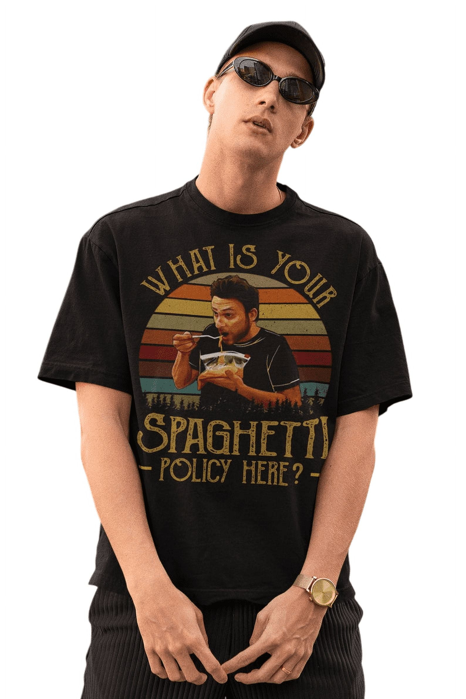 What Is Your Spaghetti Policy Here Vintage T-Shirt, It's Always Sunny ...