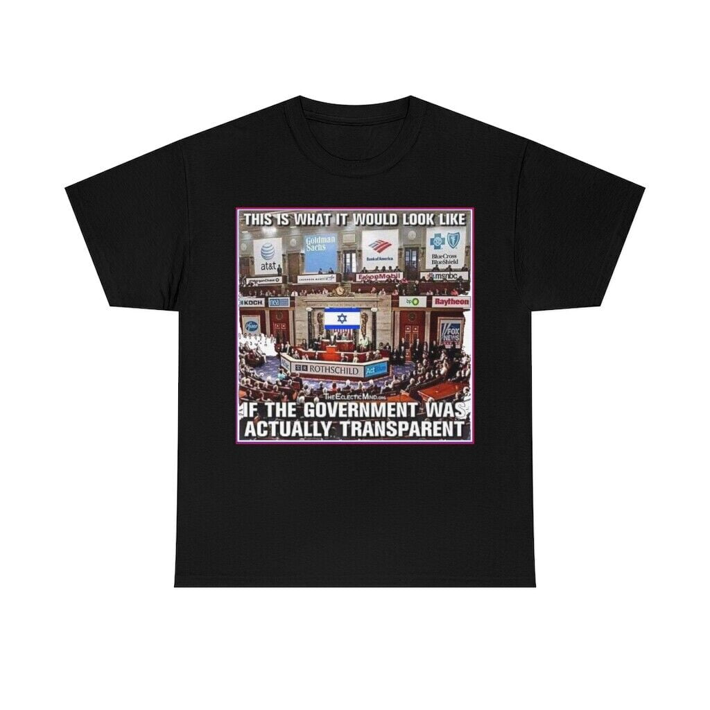 What It Would Look Like If Government Was Transparent Short Sleeve Tee ...