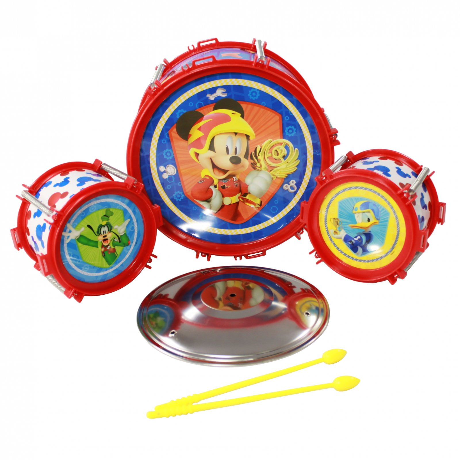 What Kids Want Mickey Mouse Drum Kit Set - Walmart.com