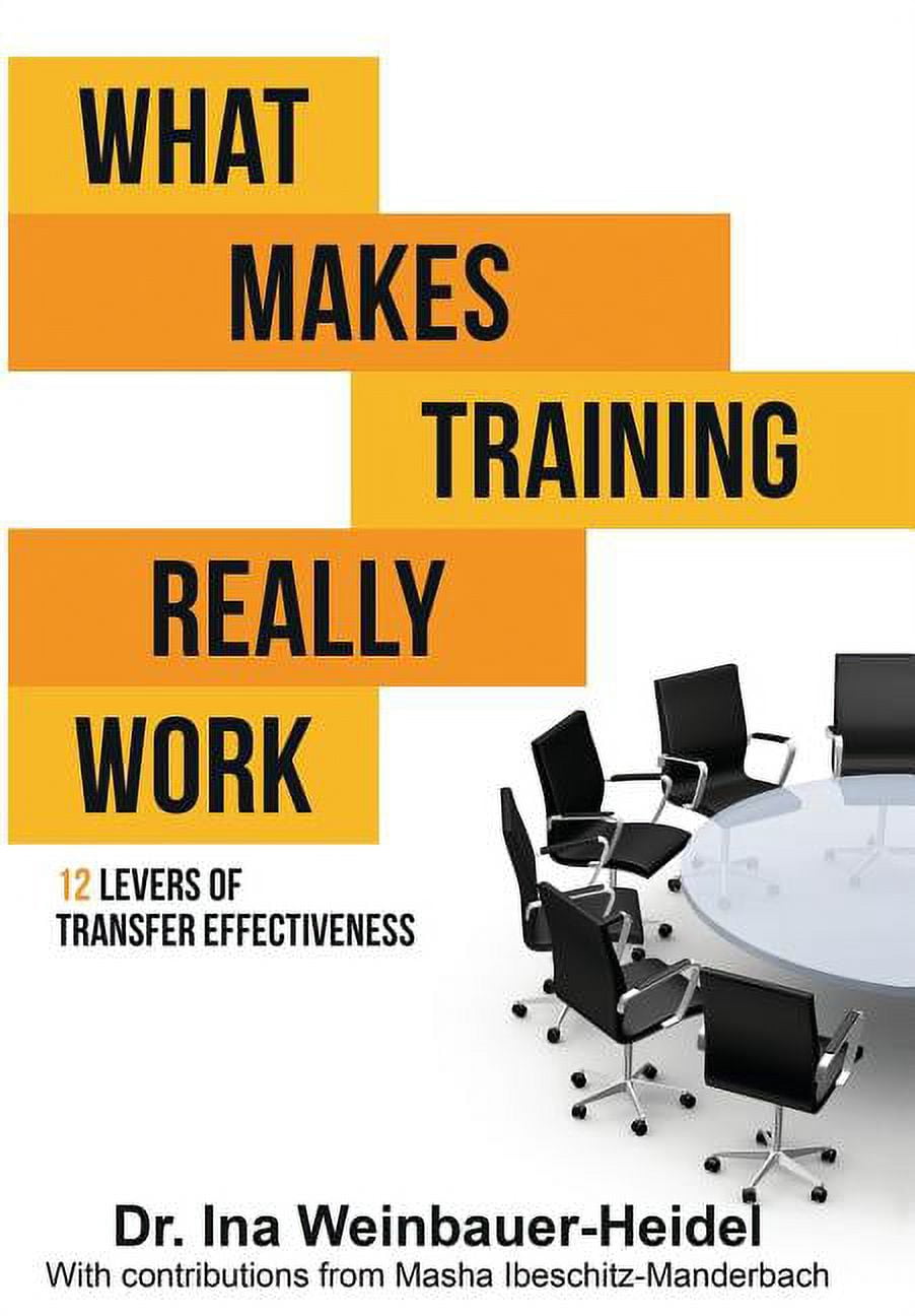 What Makes Training Really Work: 12 Levers Of Transfer Effectiveness ...