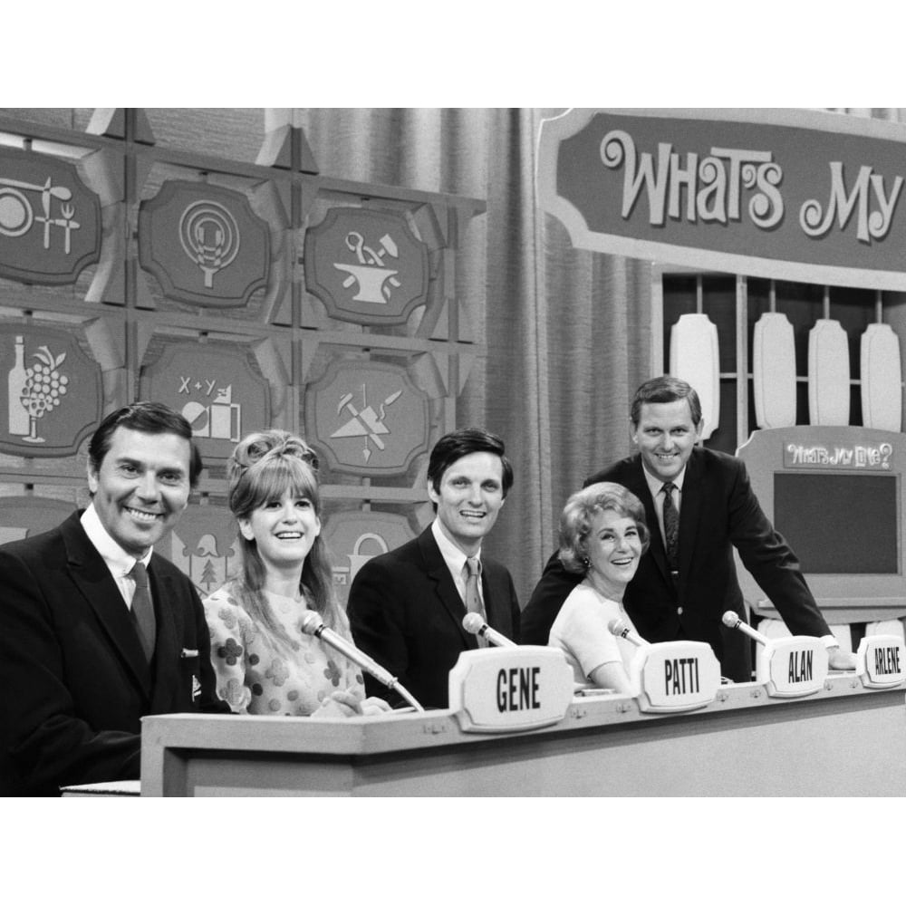 What'S My Line? Gene Rayburn Patti Deutsch Alan Alda Arlene Francis ...
