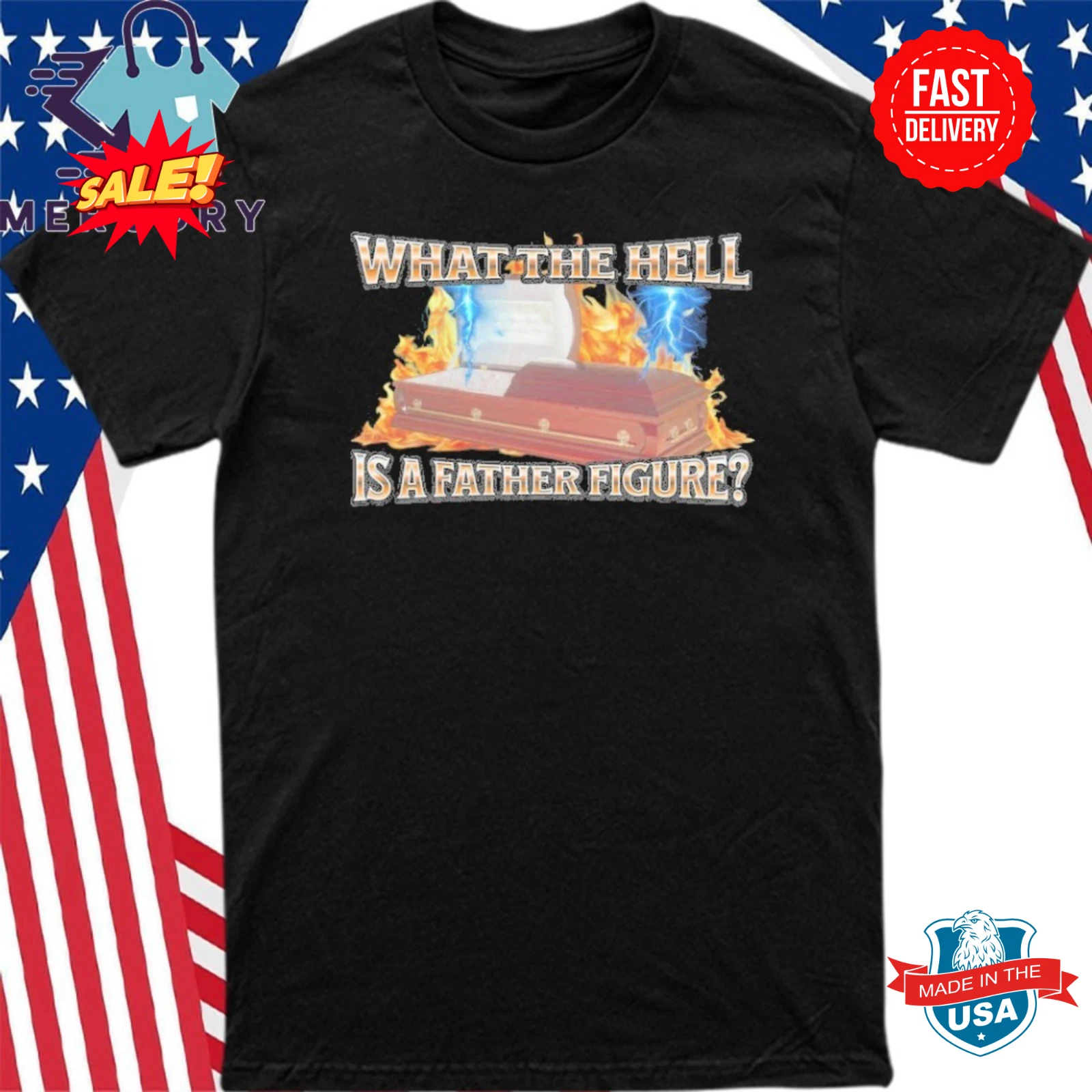 What The Hell Is A Father Figure Shirt S-5XL - Walmart.com