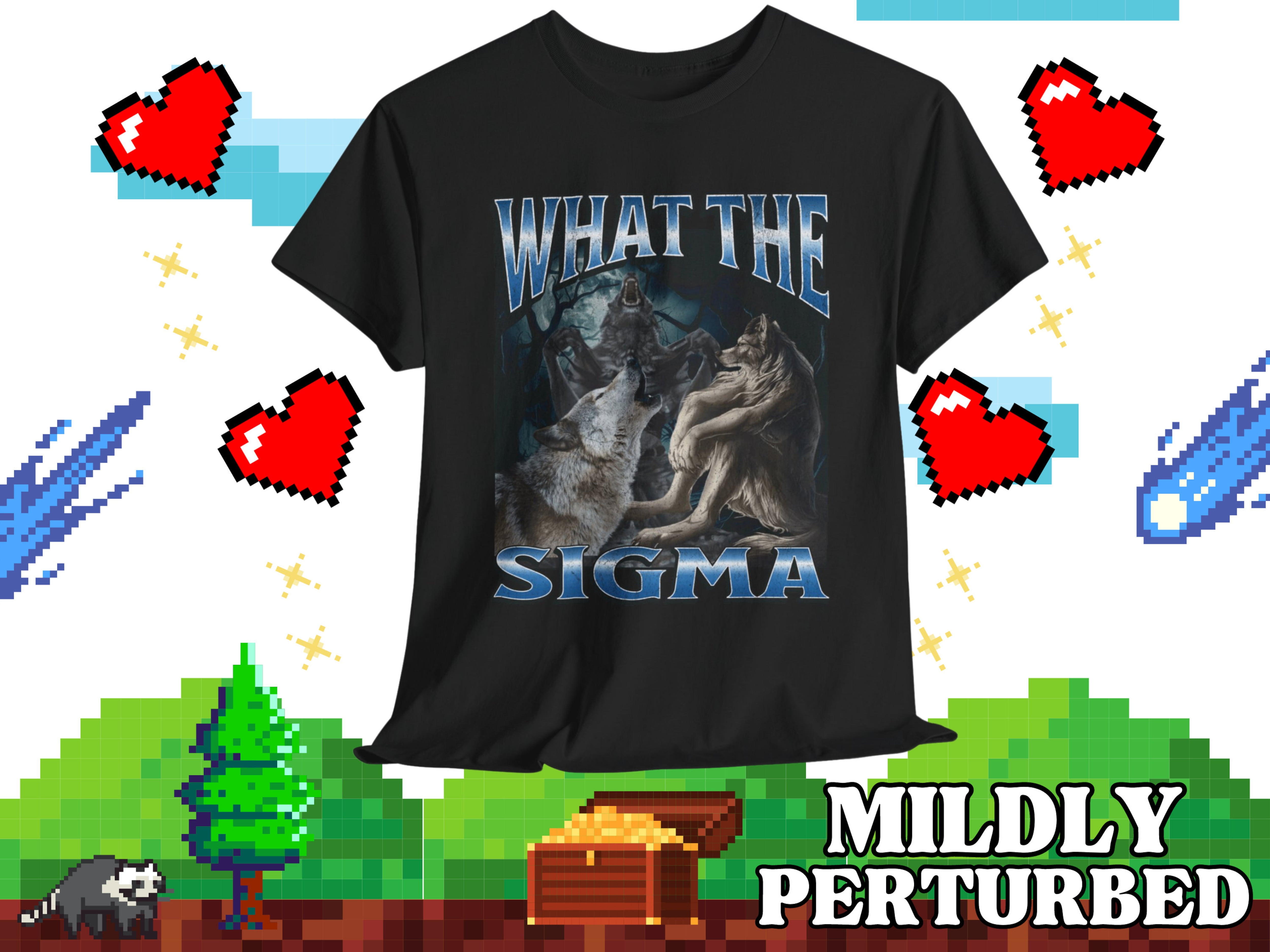 What The Sigma Funny Werewolf Meme Bootleg T-shirt, Cringe Werewolf ...