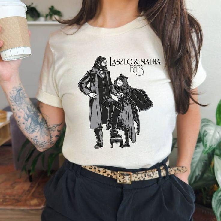 What We Do in the Shadows T-Shirt | Laszlo & Nadja Funny Vampire TV ...