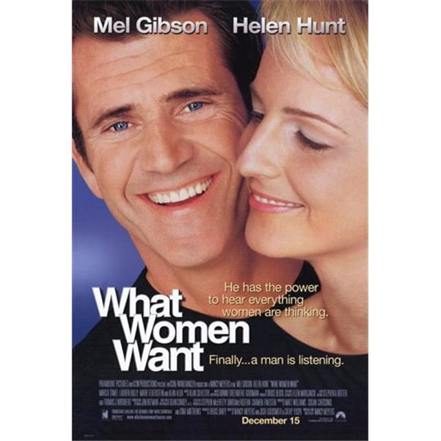 What Women Want Movie Poster - 11 x 17 in. - Walmart Business Supplies