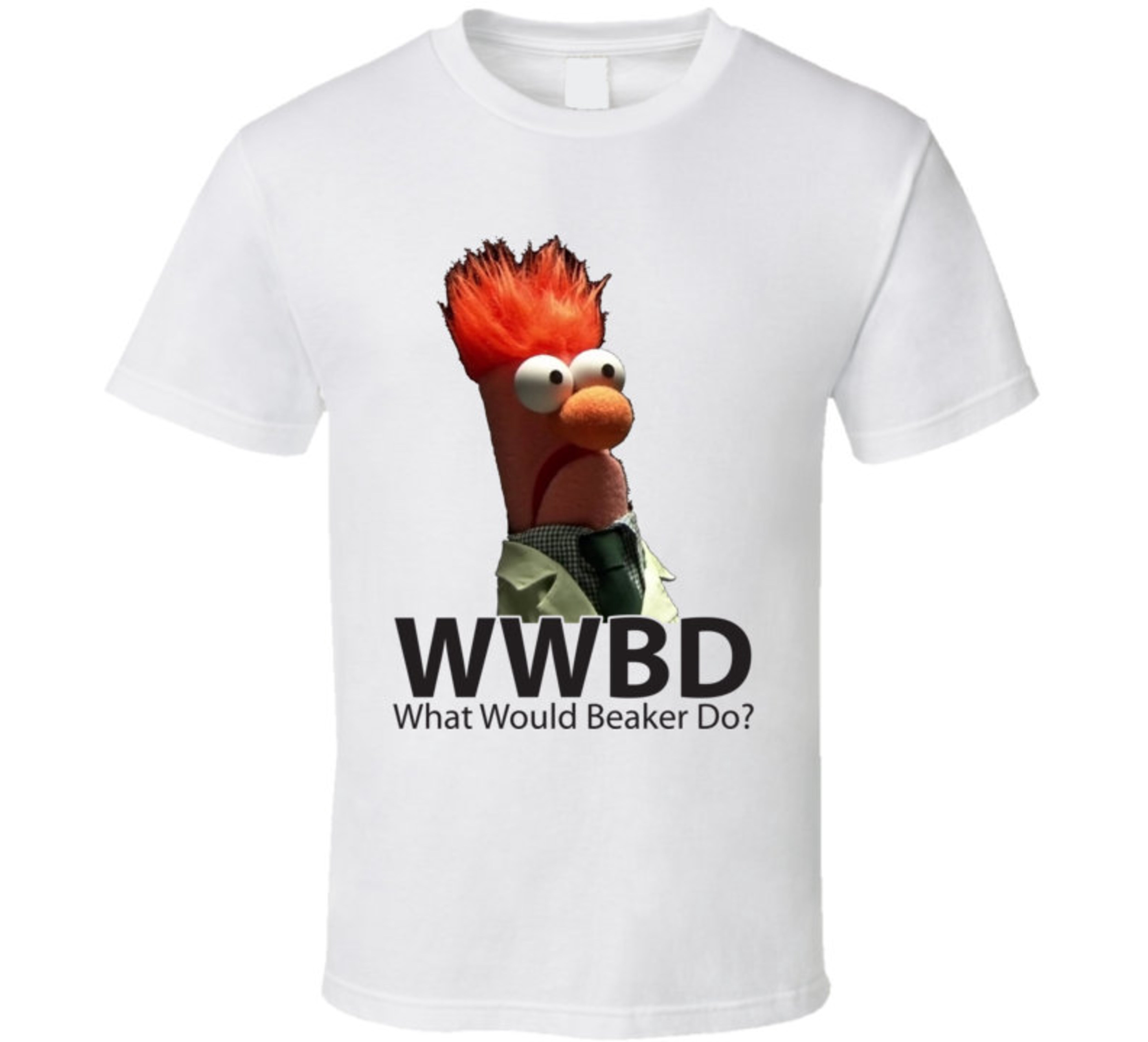 What Would Beaker Do Beaker Muppets Funny T Shirt - Walmart.com
