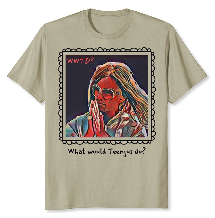 What Would Teenjus Do Uncle Baby Billy Retro Men's And Women's Graphic Tee 100% Cotton by TBun ...