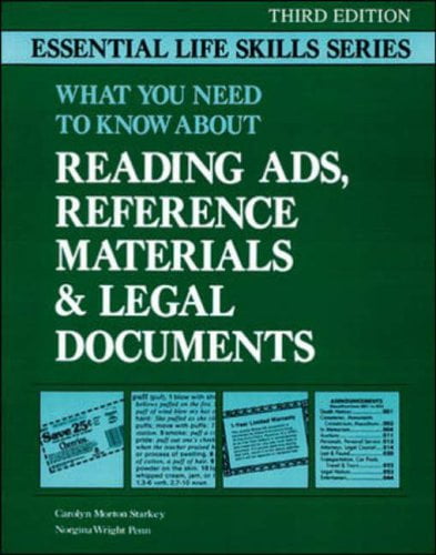 Pre-Owned What You Need to Know about Reading Ads, Reference Materials ...