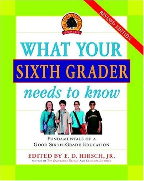 Pre-Owned What Your Sixth Grader Needs to Know: Fundamentals of a Good ...