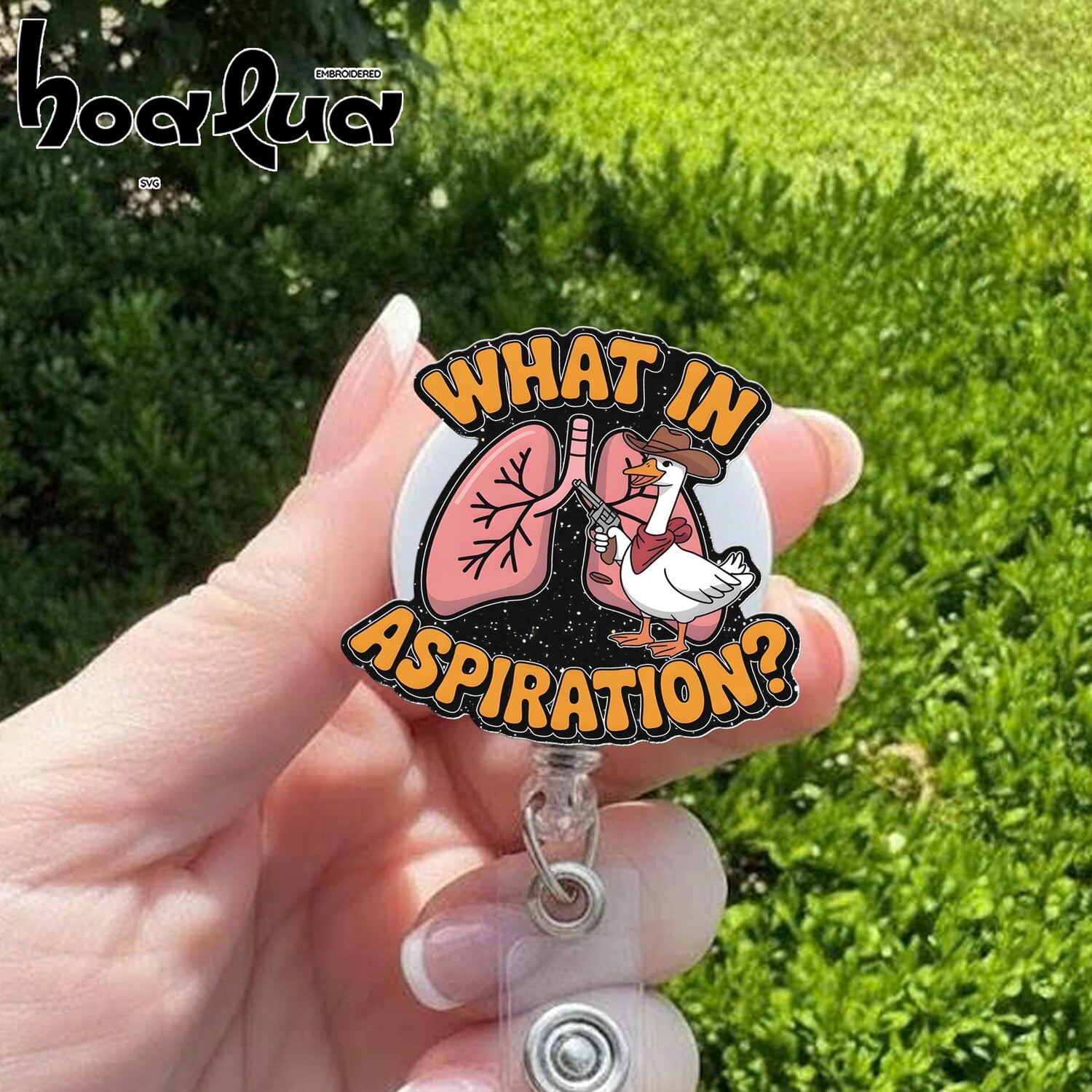 What in Aspiration Badge Reel | Funny Respiratory Therapist Gift ...