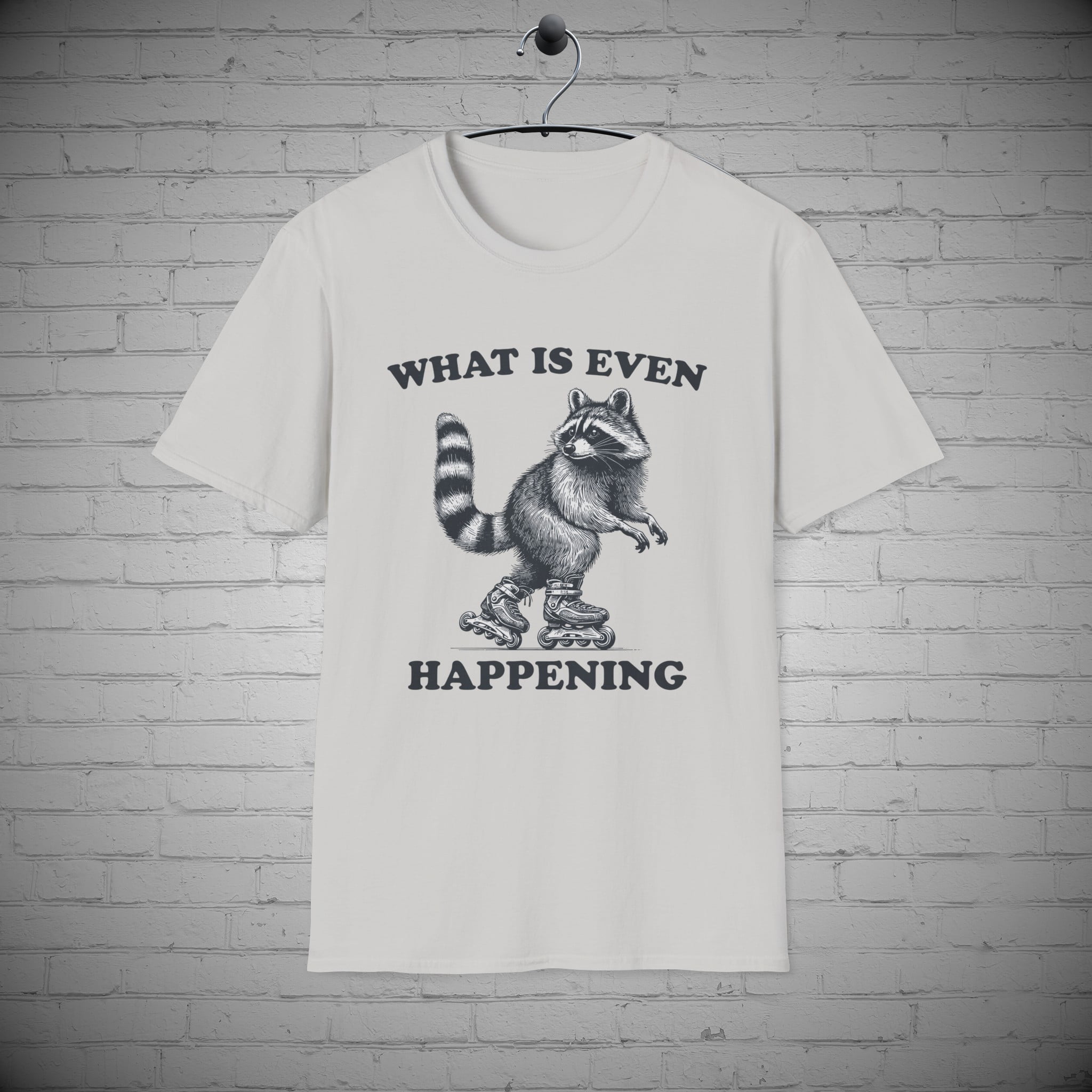 What is Happening T-Shirt, Funny Raccoon tee, Sarcastic Animal tee ...