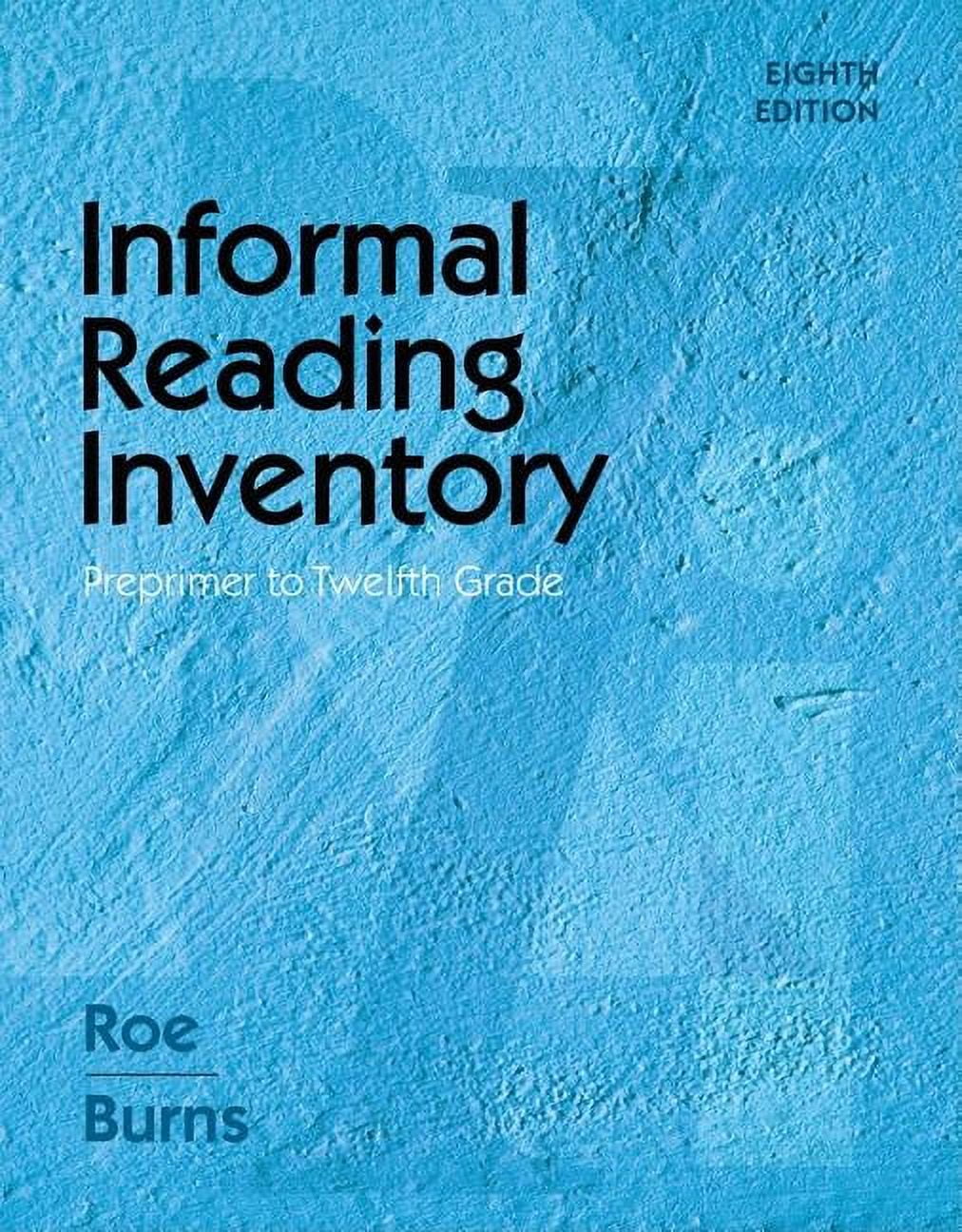What's New in Education Informal Reading Inventory: Preprimer to ...